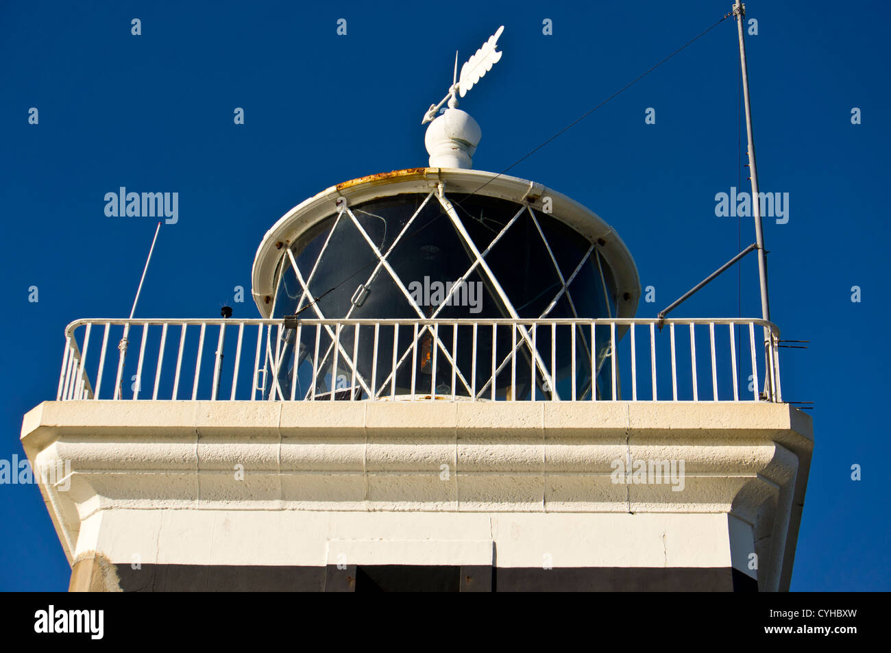 Holyhead lighthouse Holyhead Anglesey North Wales Uk Stock Photo - Alamy