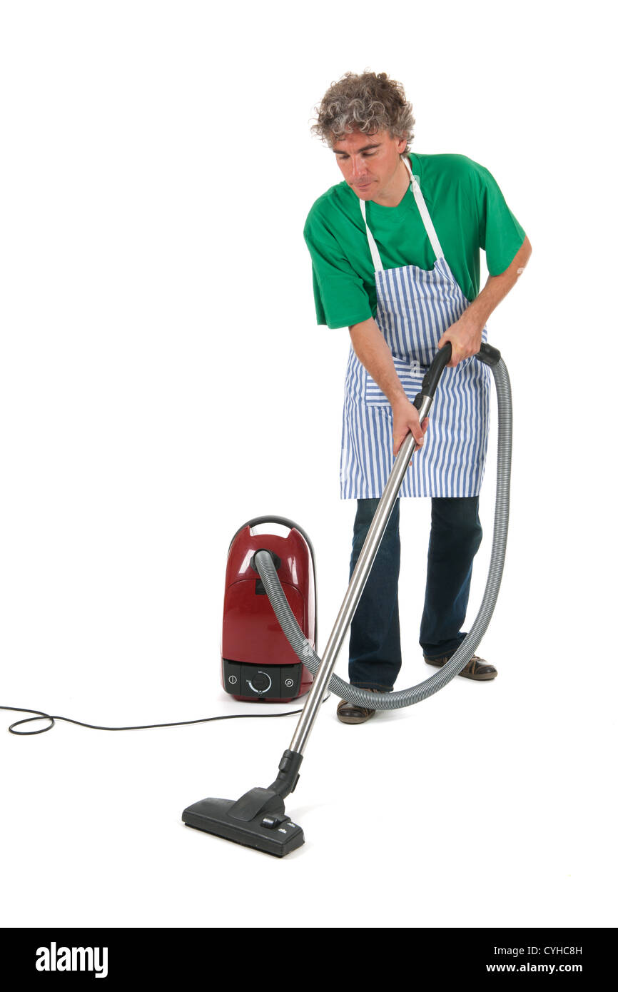 Portrait man working in Cut Out Stock Images & Pictures - Alamy