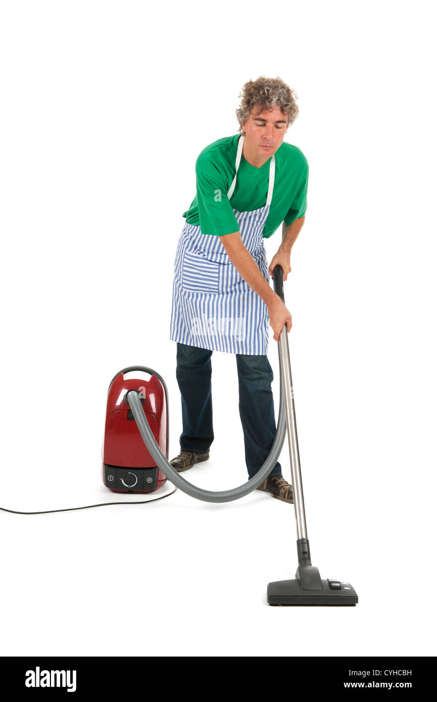 Portrait man working in Cut Out Stock Images & Pictures - Alamy