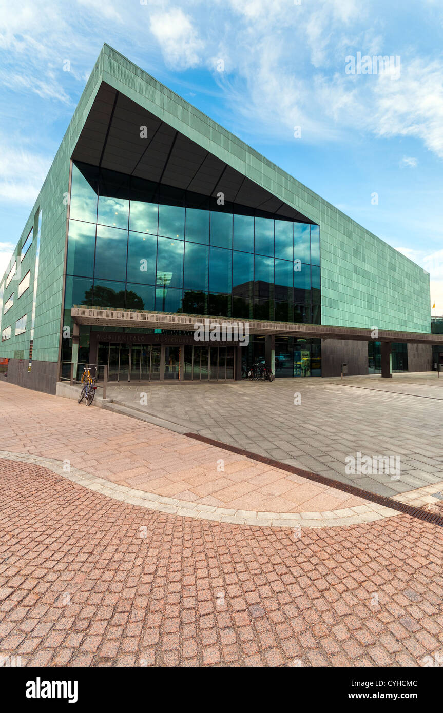 The Helsinki Music Centre and concert hall, Helsinki, Finland Stock ...