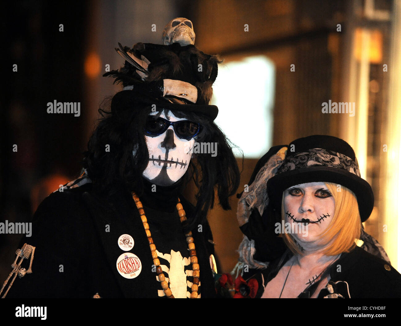 Halloween masks and bonfire hi-res stock photography and images - Alamy