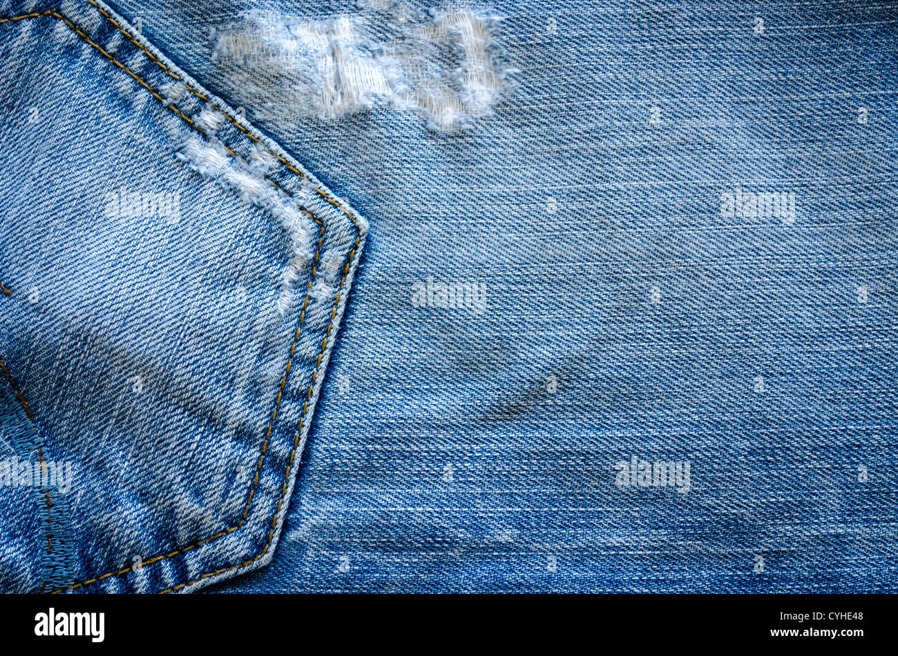 Jean Material Pocket