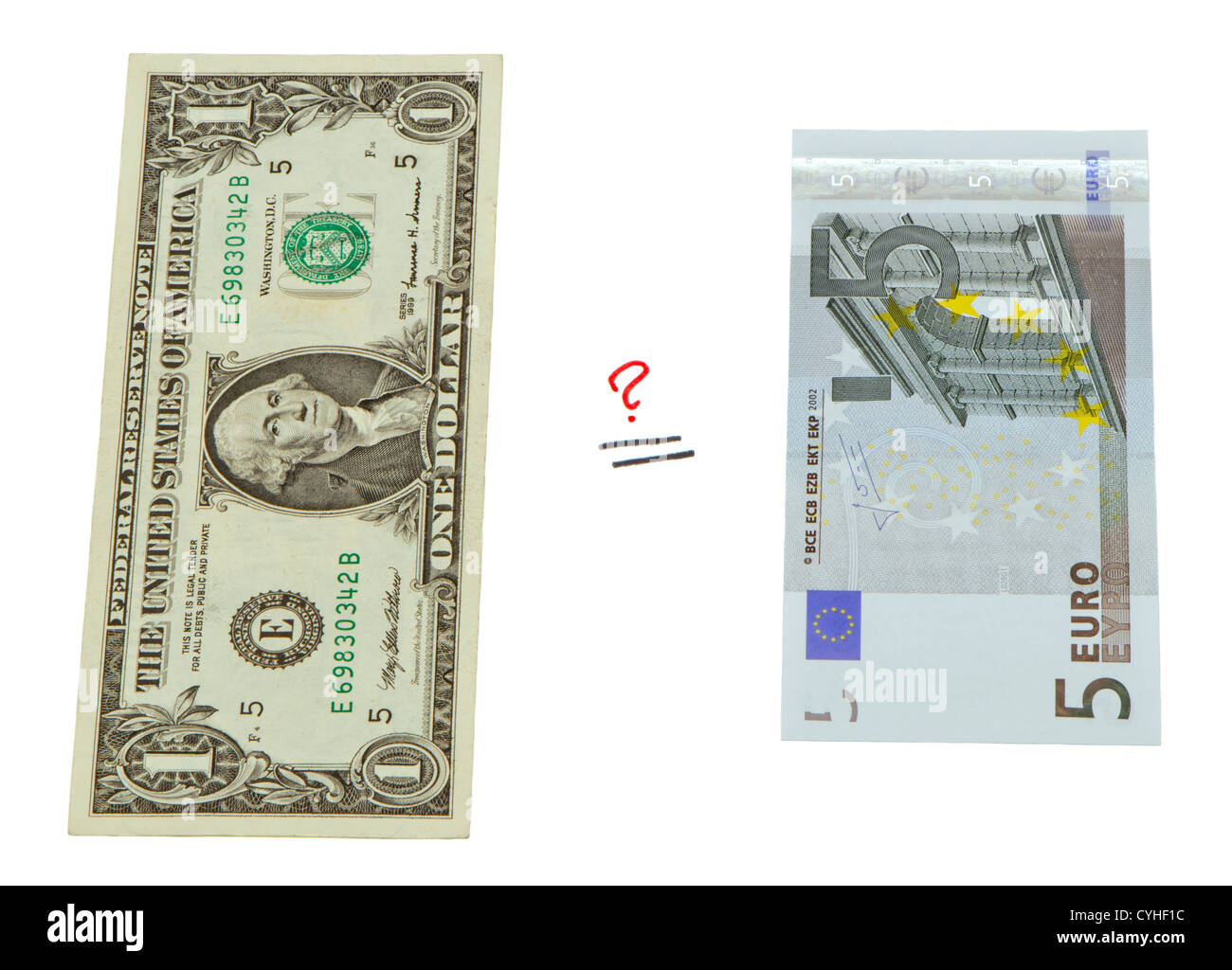 Money question mark Cut Out Stock Images & Pictures - Alamy