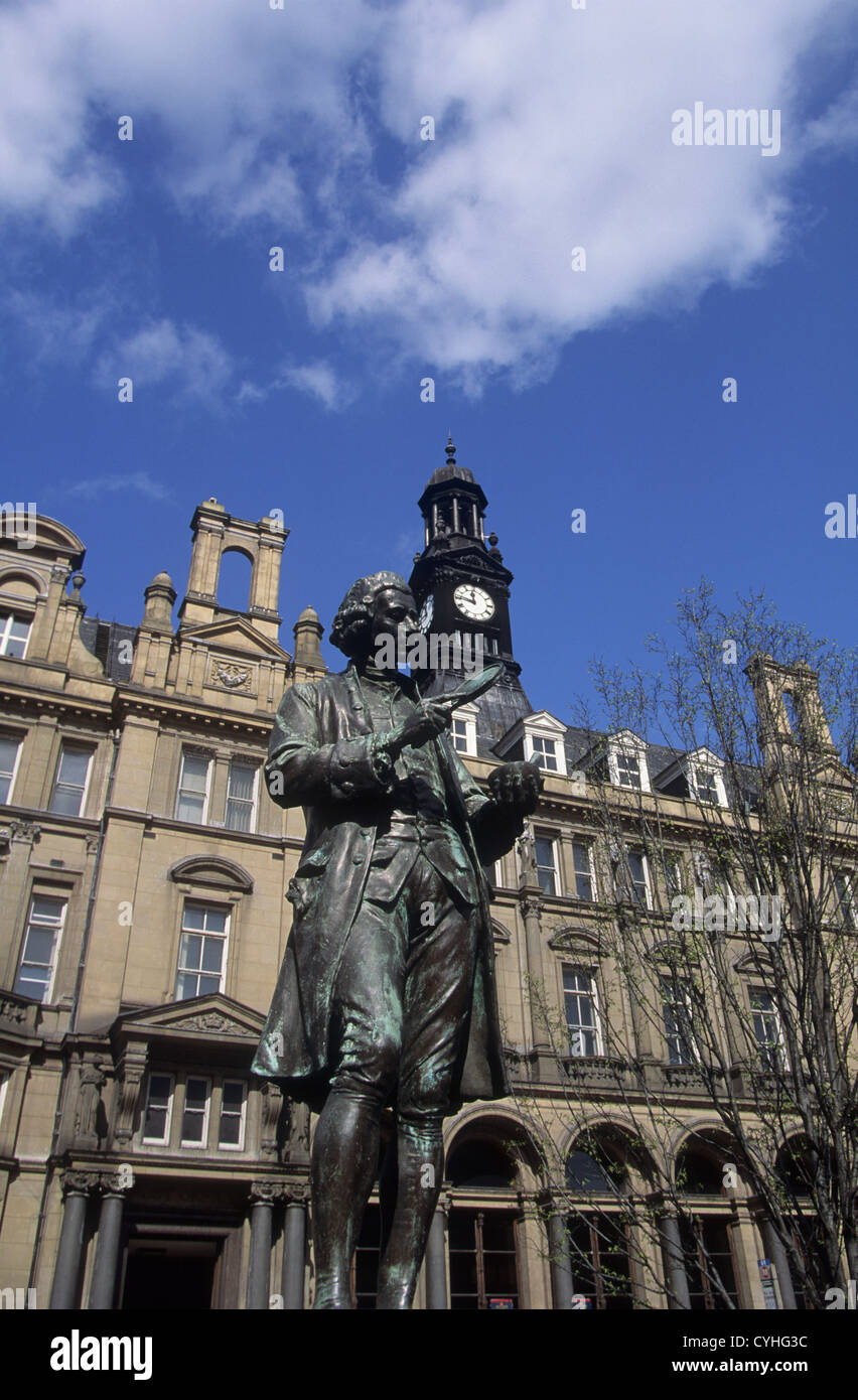 Joseph priestley statue leeds hi-res stock photography and images - Alamy