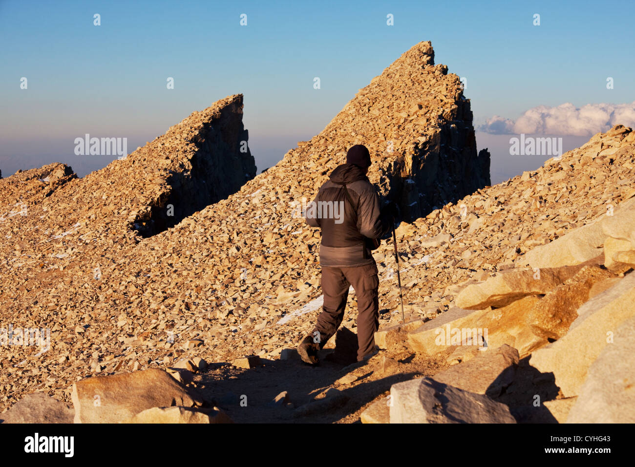 Mount whitney climb hi-res stock photography and images - Alamy