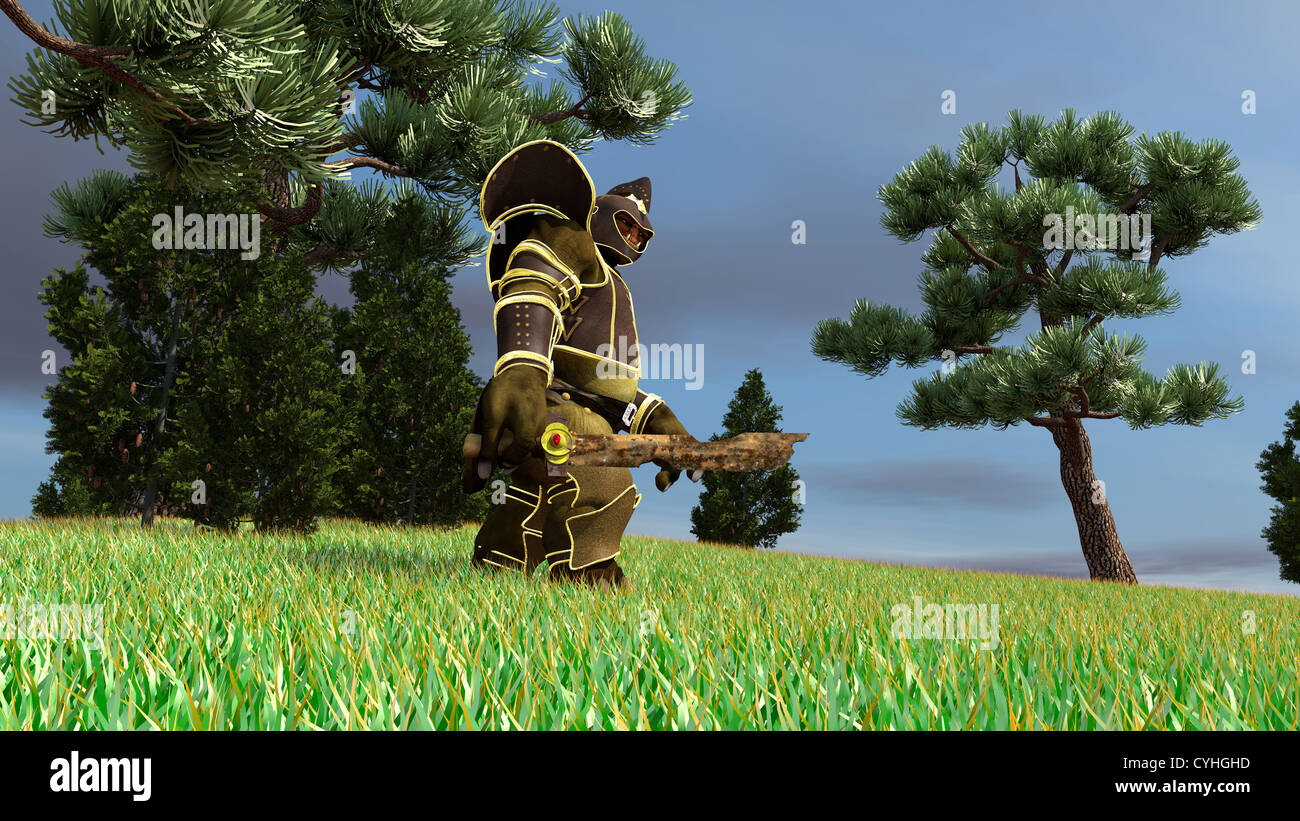 Ork cartoon hi-res stock photography and images - Alamy