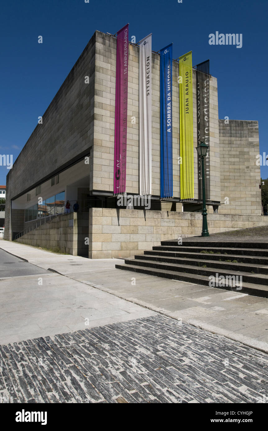 centre of modern art of Galicia (CGAC), Santiago de Compostela ...