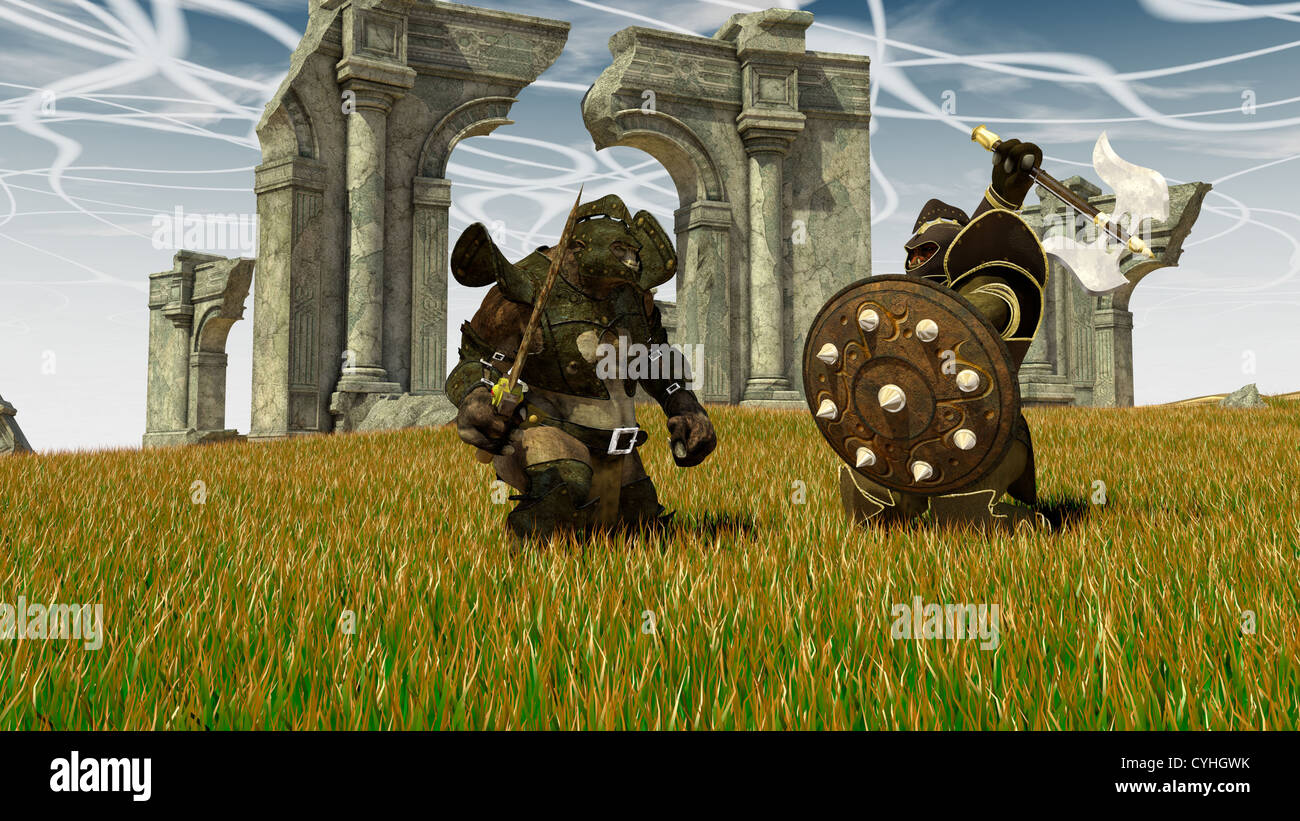 Ork cartoon hi-res stock photography and images - Alamy