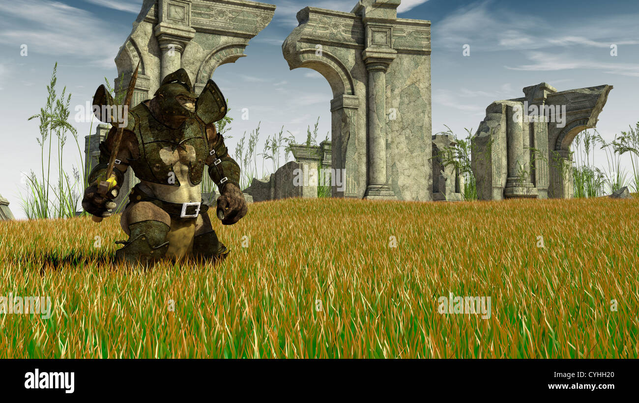 Ork cartoon hi-res stock photography and images - Alamy