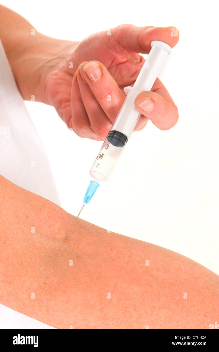 Blood puncture hi-res stock photography and images - Alamy