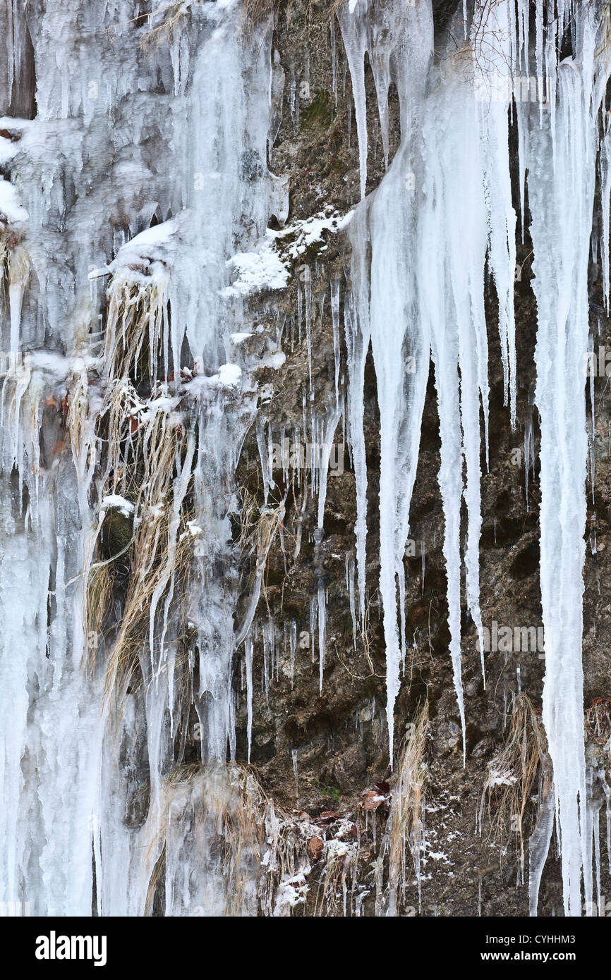 fringe of ice Stock Photo - Alamy
