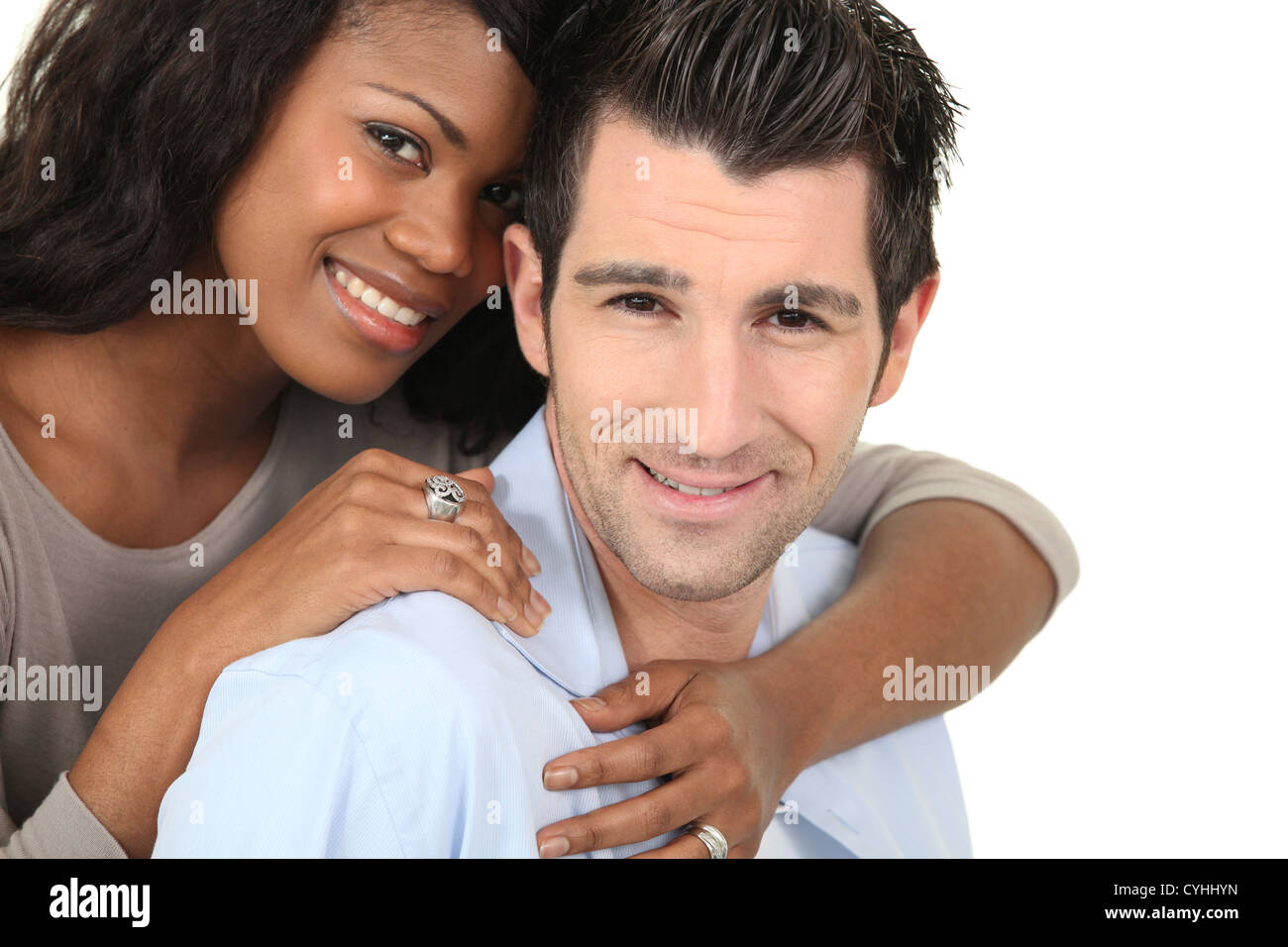 black and white duo Stock Photo - Alamy