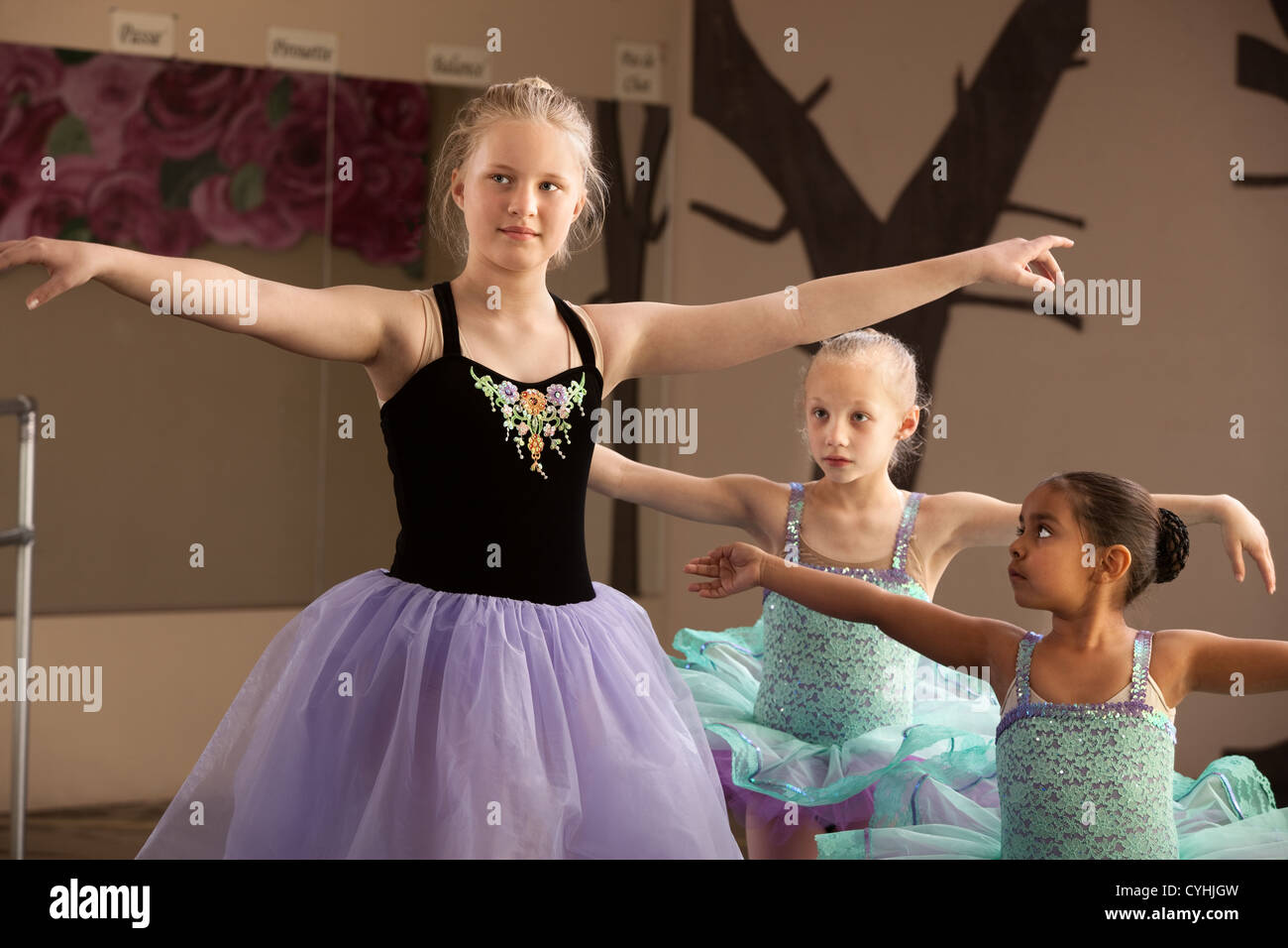 Asian female ballet dancer practicing hi-res stock photography and ...