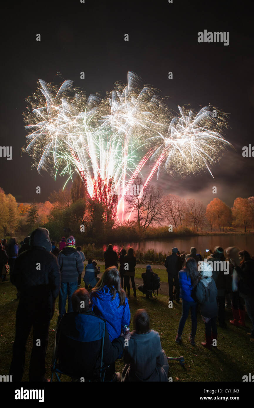 Family fireworks hi-res stock photography and images - Alamy