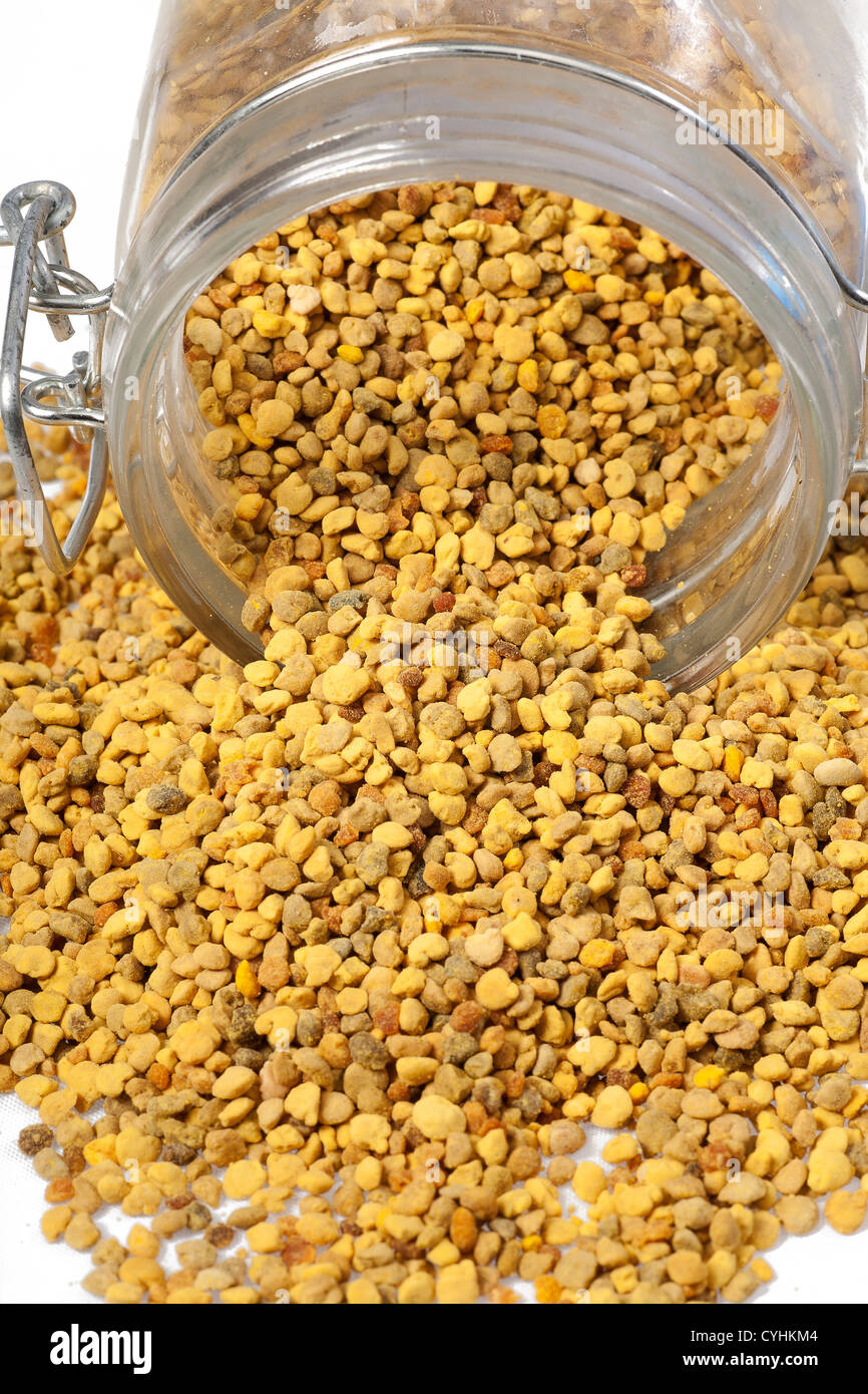 Bee Pollen Jar High Resolution Stock Photography and Images - Alamy