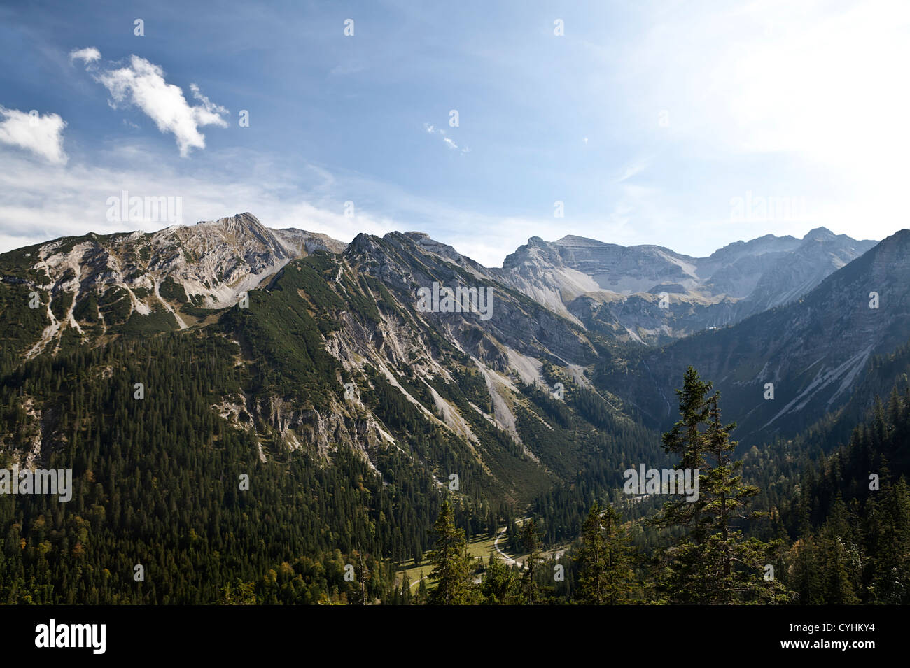rocks in Bavarian Alps, Germany Stock Photo - Alamy