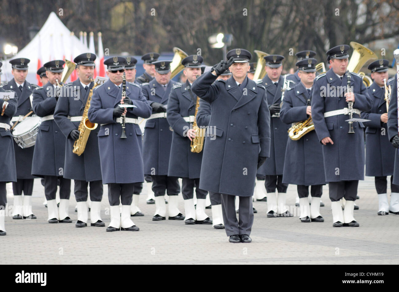 Uniform army soldier military marching musical instrument playing hi ...