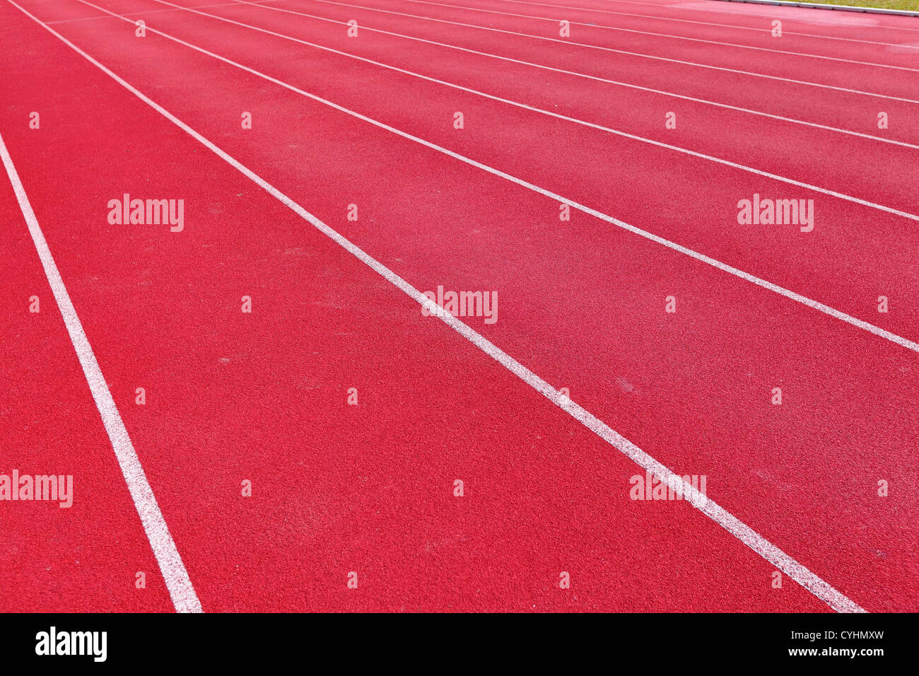 sport running track Stock Photo - Alamy