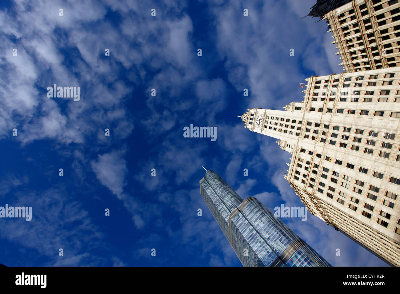Trump tower skyline hi-res stock photography and images - Alamy