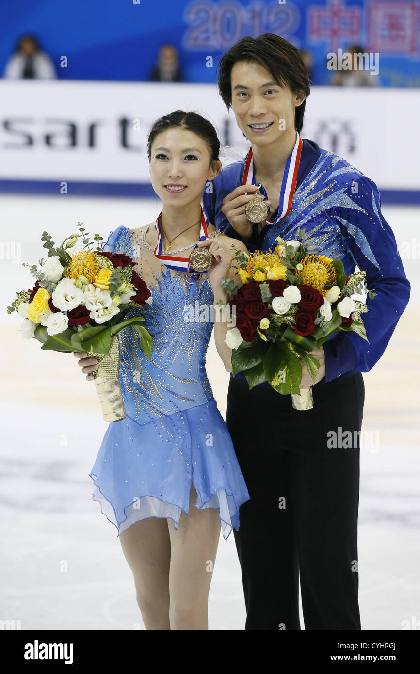 Qing Pang, Jian Tong (CHN), NOVEMBER 3, 2012 - Figure Skating : Pairs ...