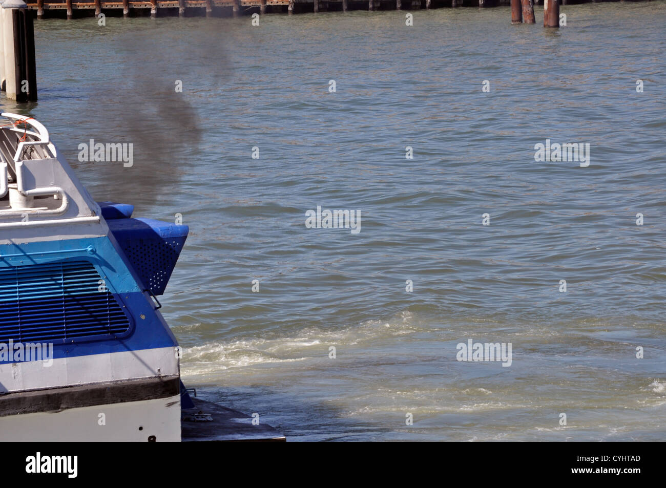Ferry smoke hi-res stock photography and images - Alamy