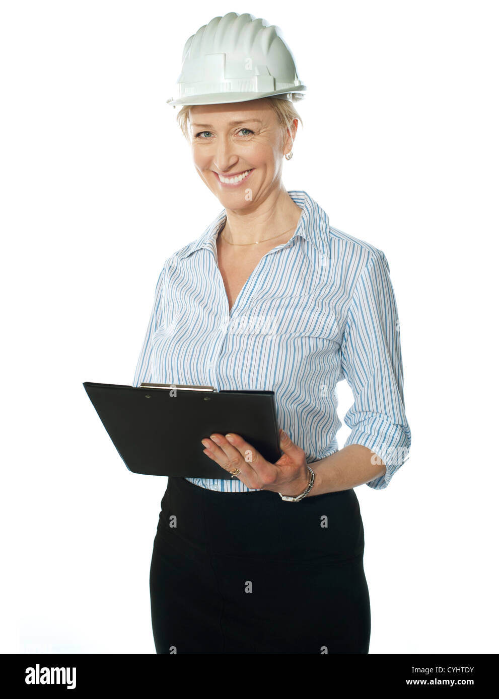 Woman architect pose hi-res stock photography and images - Alamy