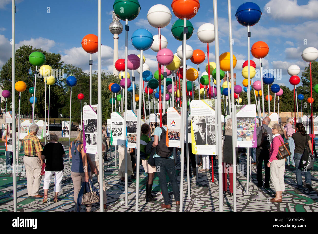 Stadt der Vielfalt - City of Diversity Stock Photo - Alamy