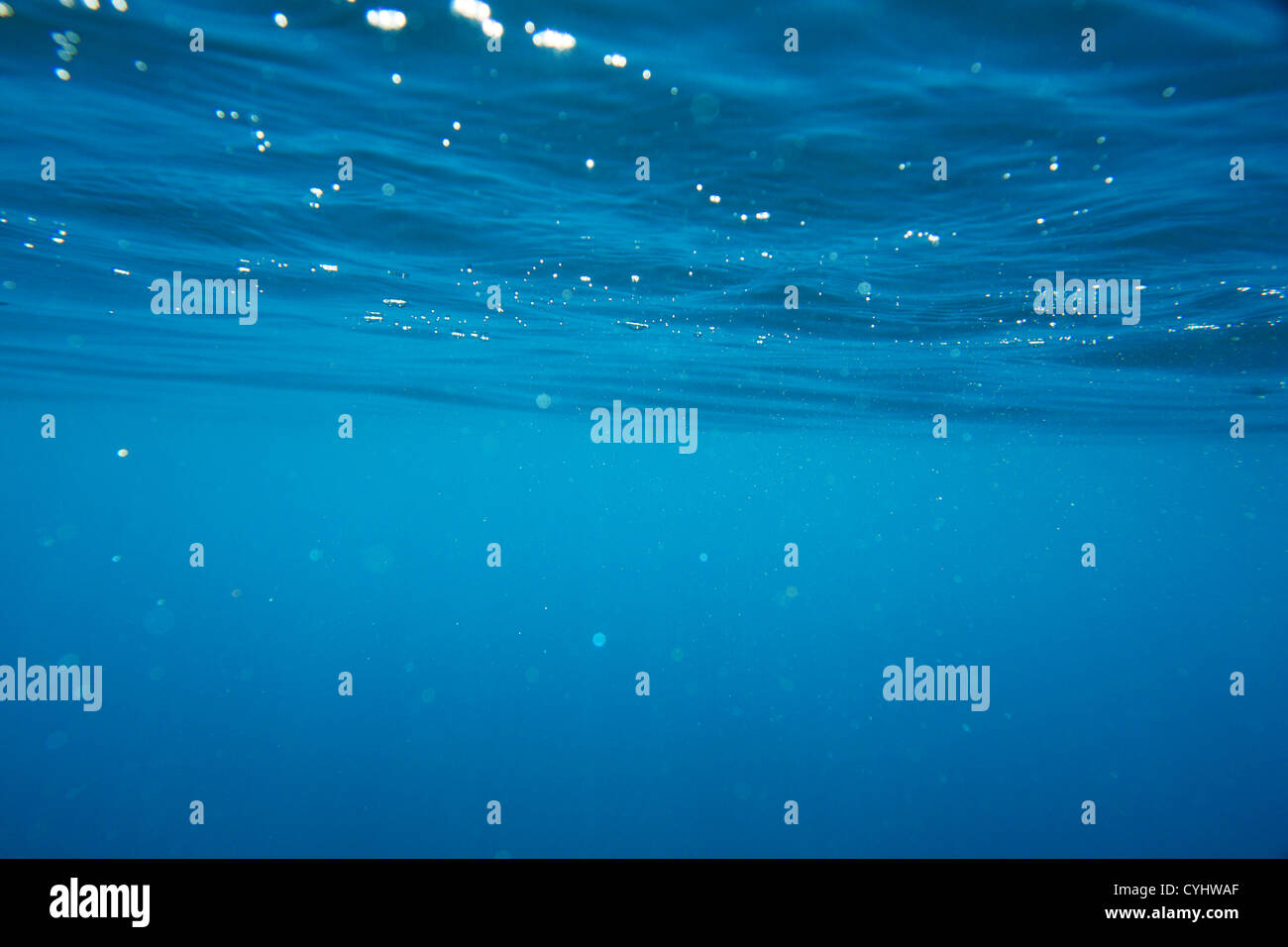 Ocean surface under water hi-res stock photography and images - Alamy