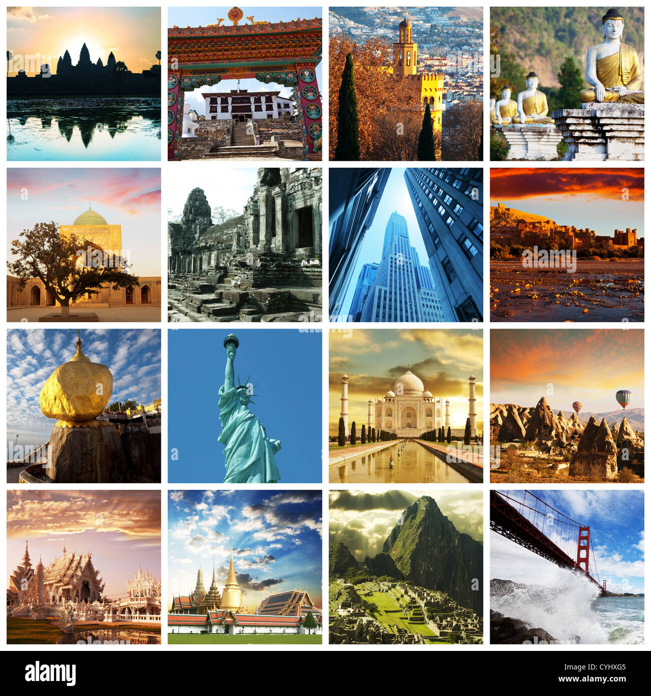 worlds famous views Stock Photo - Alamy