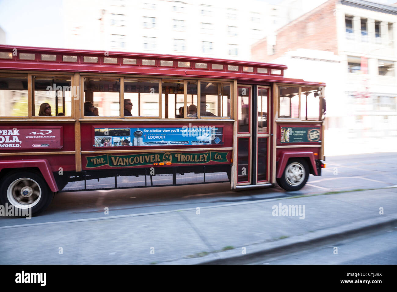 Vancouver city bus hi-res stock photography and images - Alamy