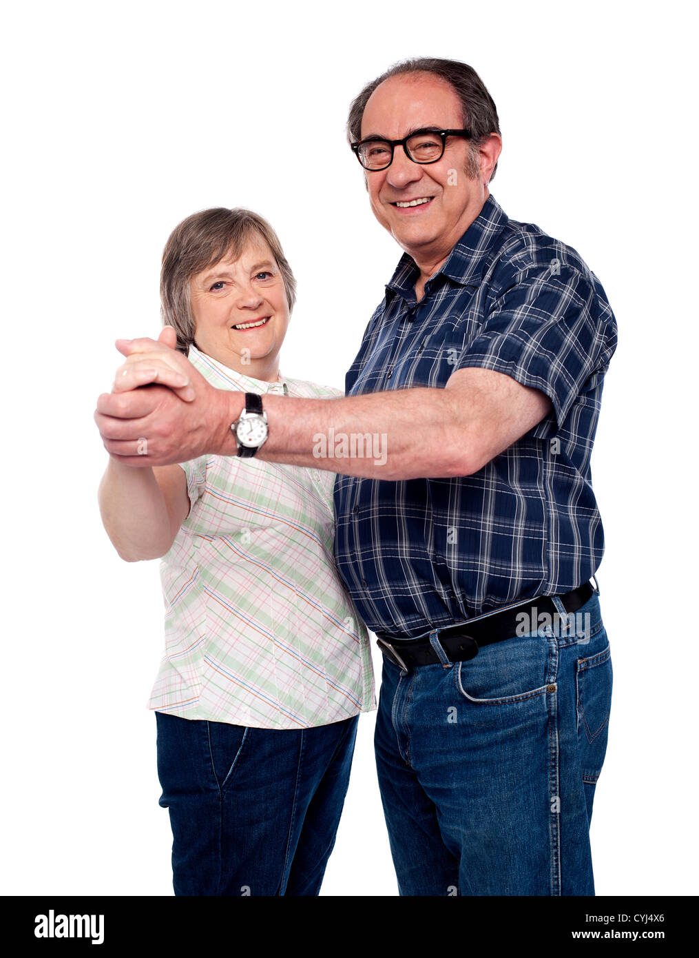 Dance family happy in Cut Out Stock Images & Pictures - Alamy