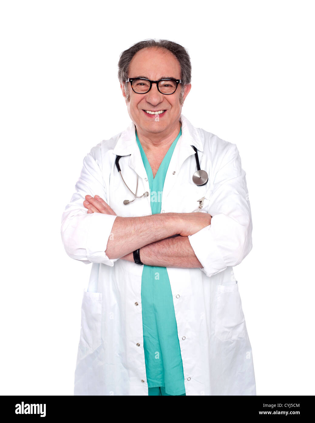 Senior male surgeon wearing hi-res stock photography and images - Alamy