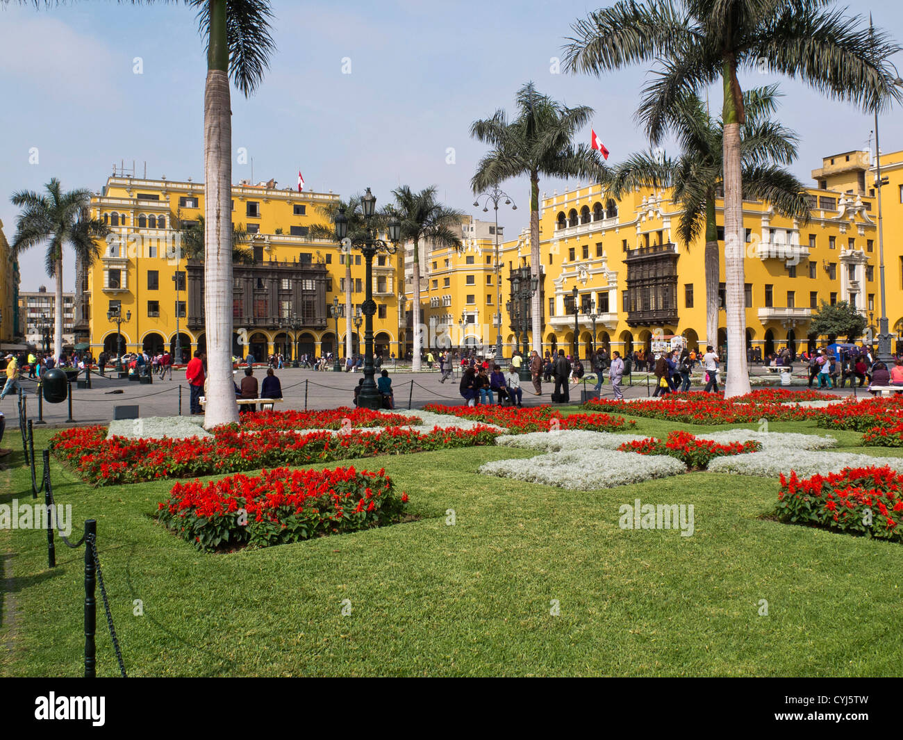 Lima peru building traditional hi-res stock photography and images - Alamy