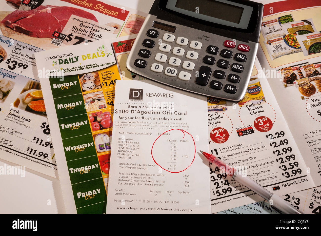 Loyal Customer Reward Program Still Life Stock Photo - Alamy
