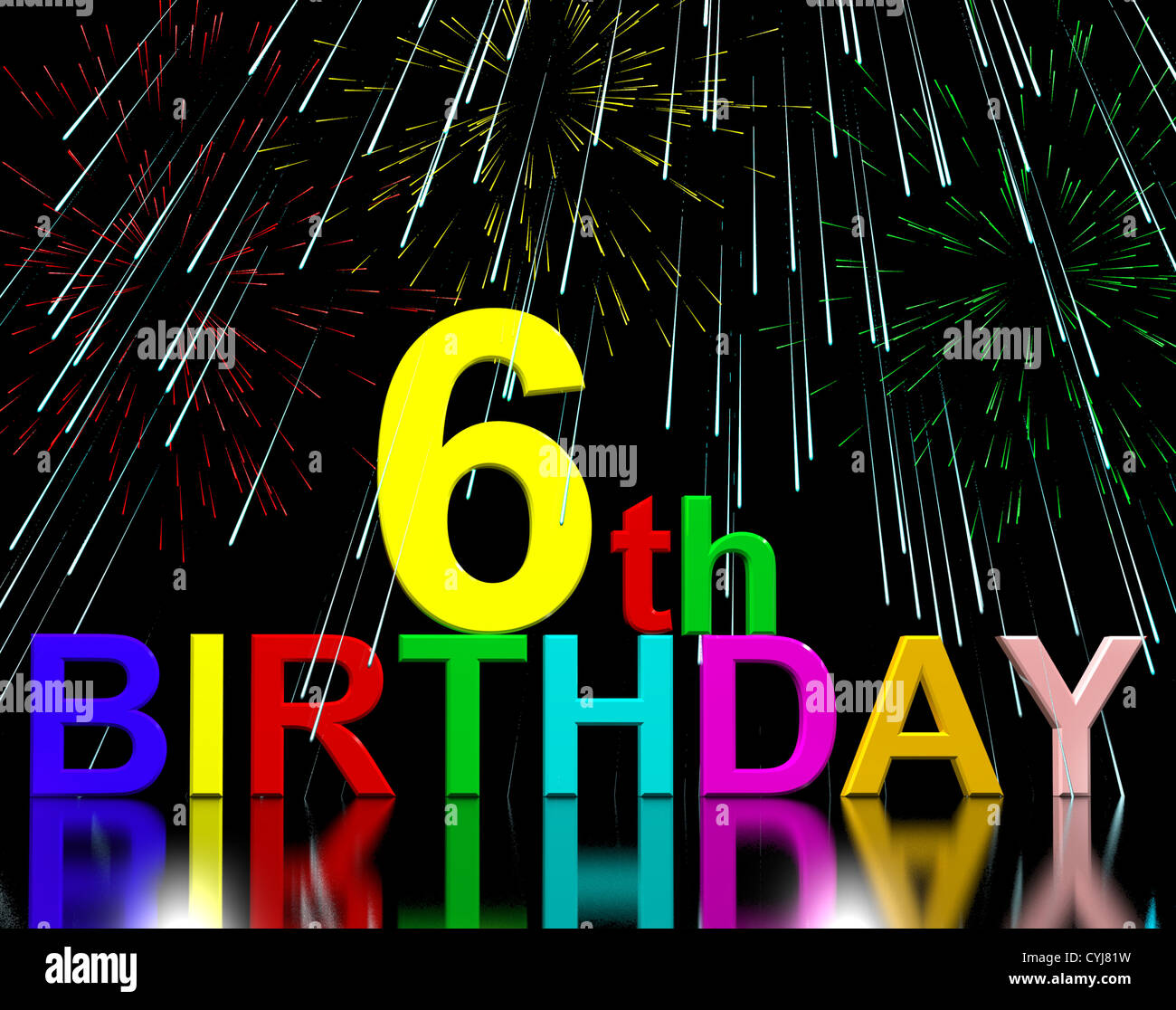 6th birthday hi-res stock photography and images - Alamy