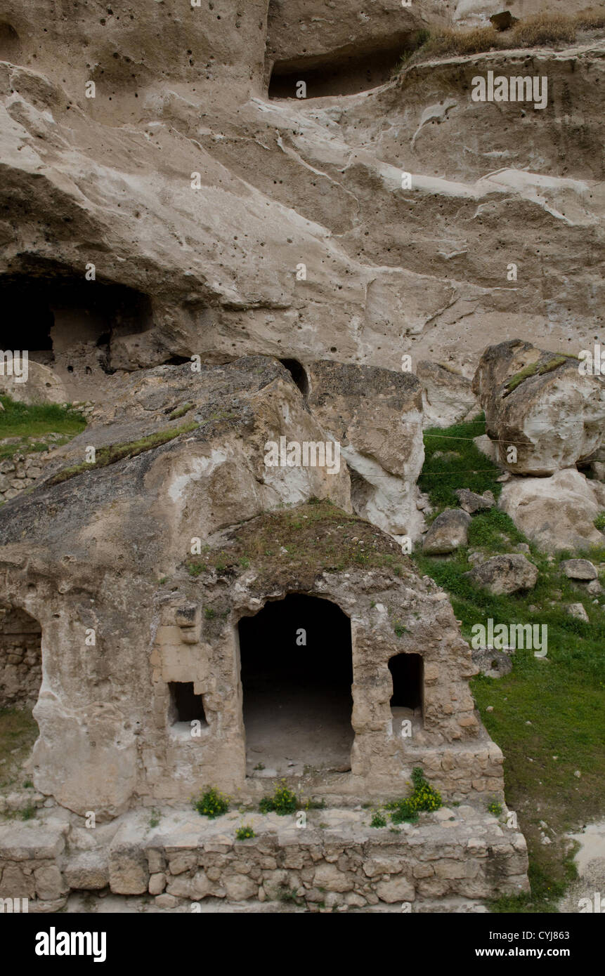 May 06, 2012 - Hasankeyf, Batman, Turkey - Recently occupied cave house ...