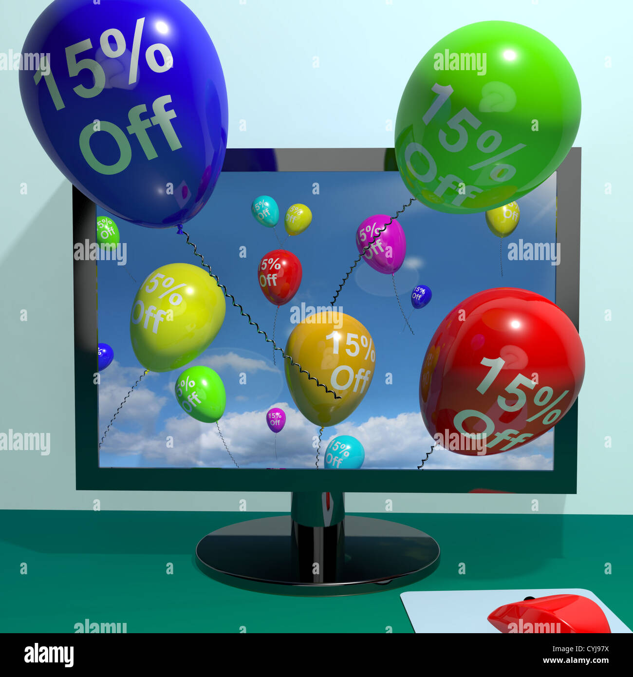 15% Off Balloons From Computer Shows Sale Discount Of Fifteen Percent ...
