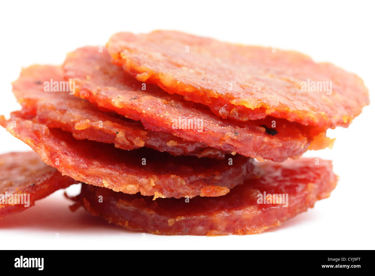Dried pork snack Stock Photo - Alamy