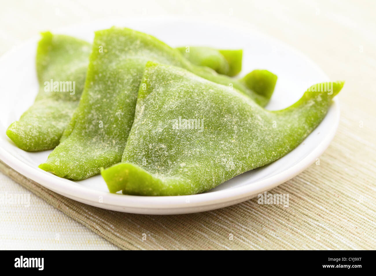 Traditional Japanese sweets Stock Photo - Alamy