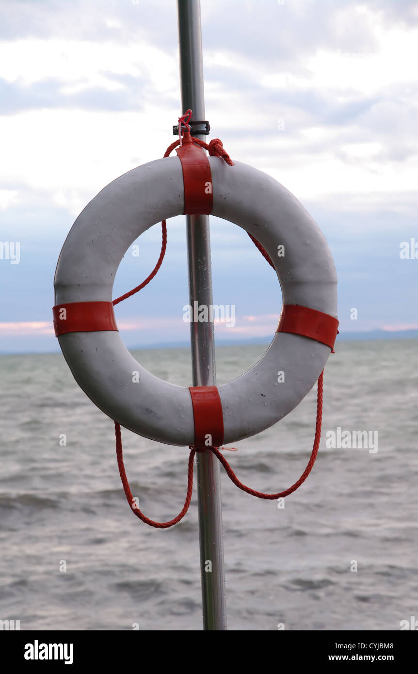 Emergency life buoy stand on hi-res stock photography and images - Alamy