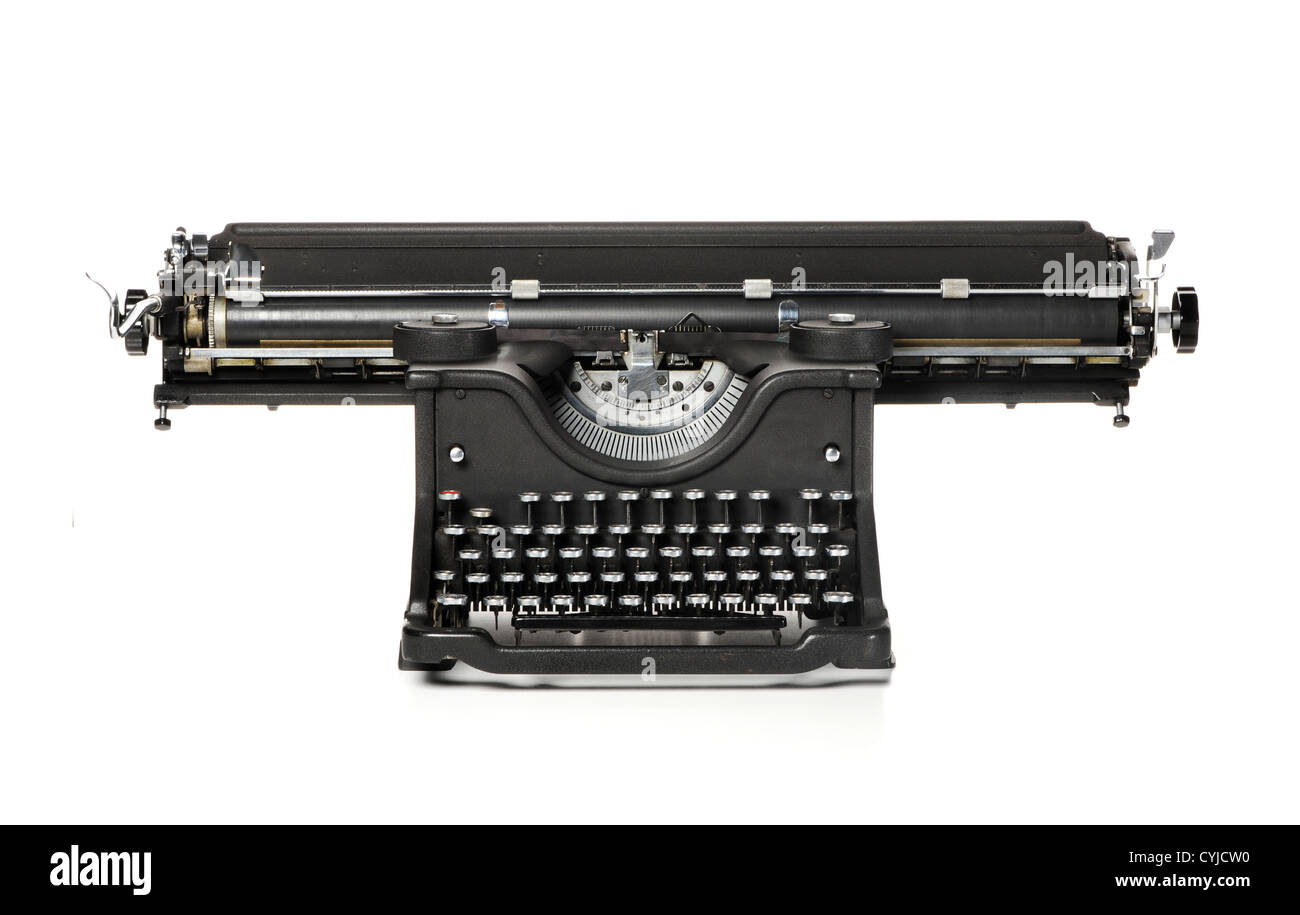Old Vintage Typewriter Stock Photo - Alamy