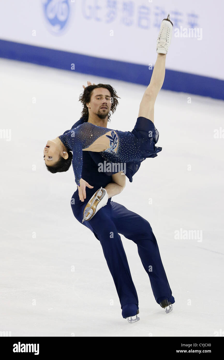 Yuko Kawaguchi. Alexander Smirnov (RUS), NOVEMBER 3, 2012 - Figure ...