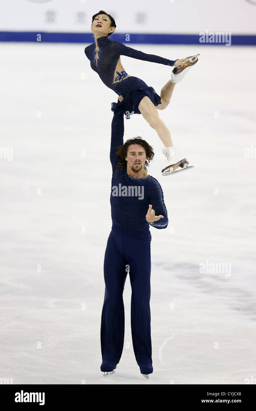 Yuko Kawaguchi. Alexander Smirnov (RUS), NOVEMBER 3, 2012 - Figure ...