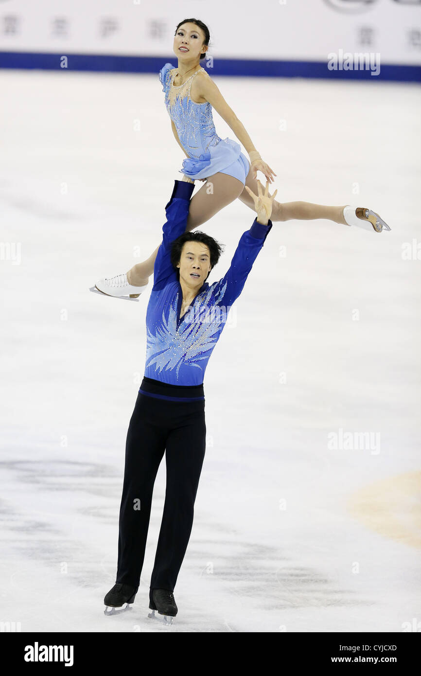 Qing Pang, Jian Tong (CHN), NOVEMBER 3, 2012 - Figure Skating : Qing ...