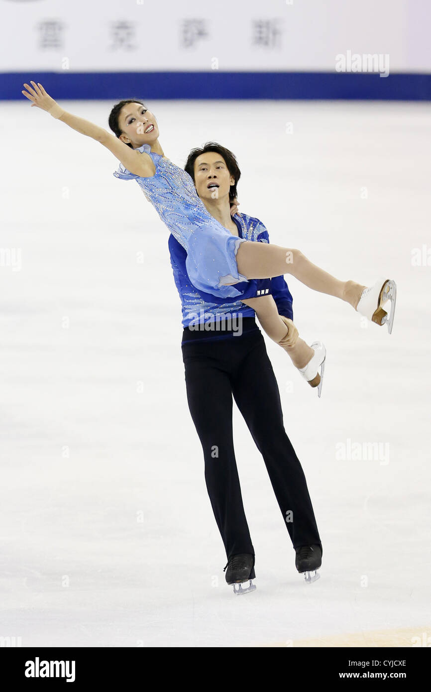 Qing Pang, Jian Tong (CHN), NOVEMBER 3, 2012 - Figure Skating : Qing ...