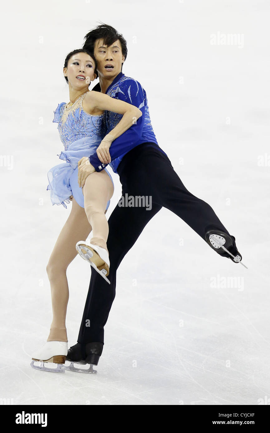 Qing Pang, Jian Tong (CHN), NOVEMBER 3, 2012 - Figure Skating : Qing ...