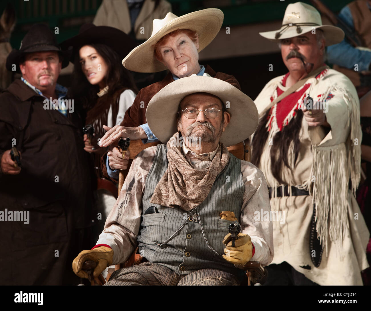 Injured cowboy hi-res stock photography and images - Alamy