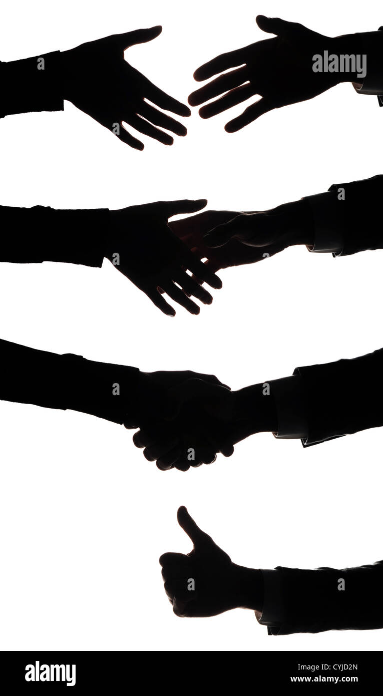 Meeting new people Cut Out Stock Images & Pictures - Alamy