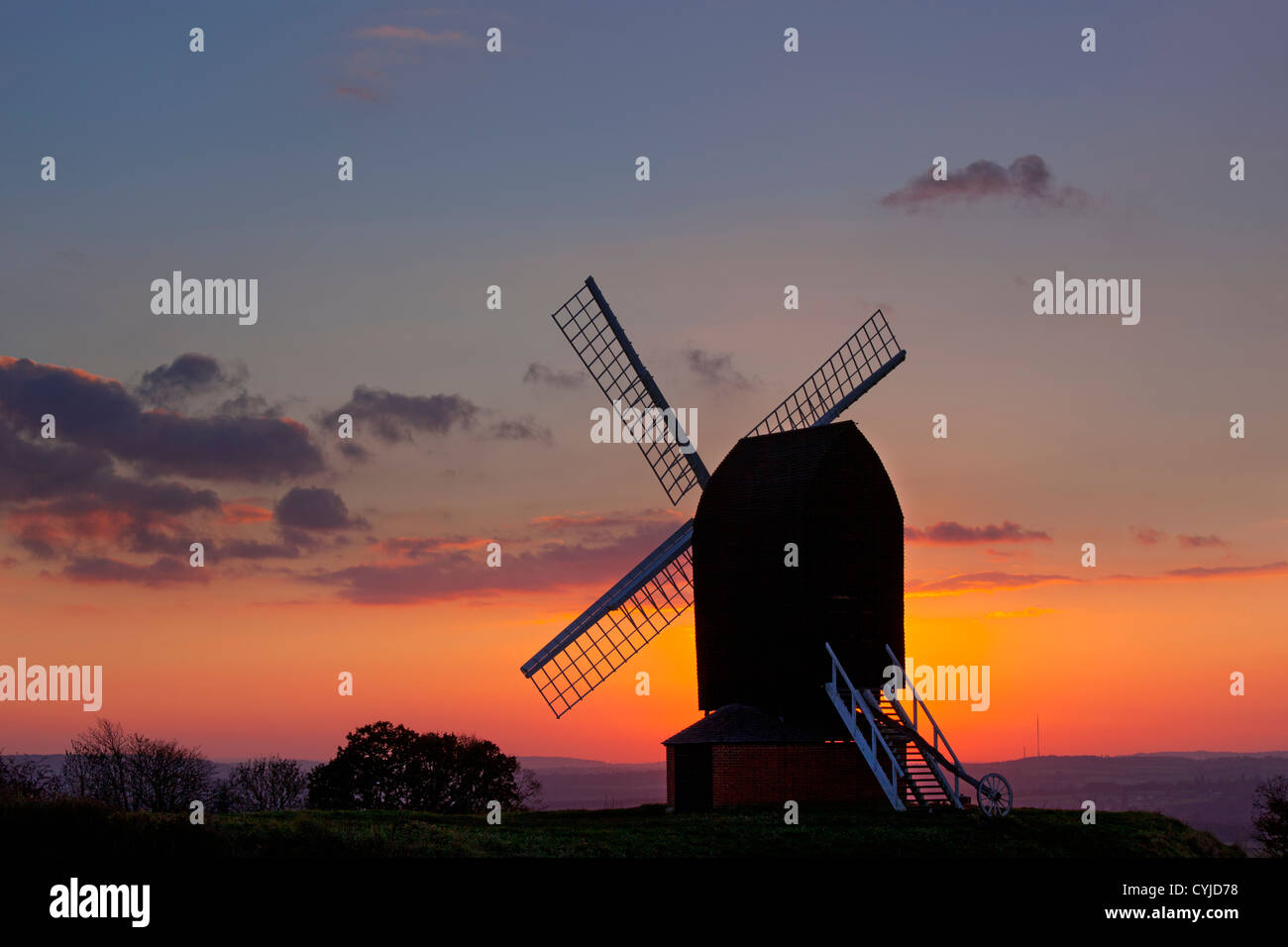 17th century post windmill hi-res stock photography and images - Alamy
