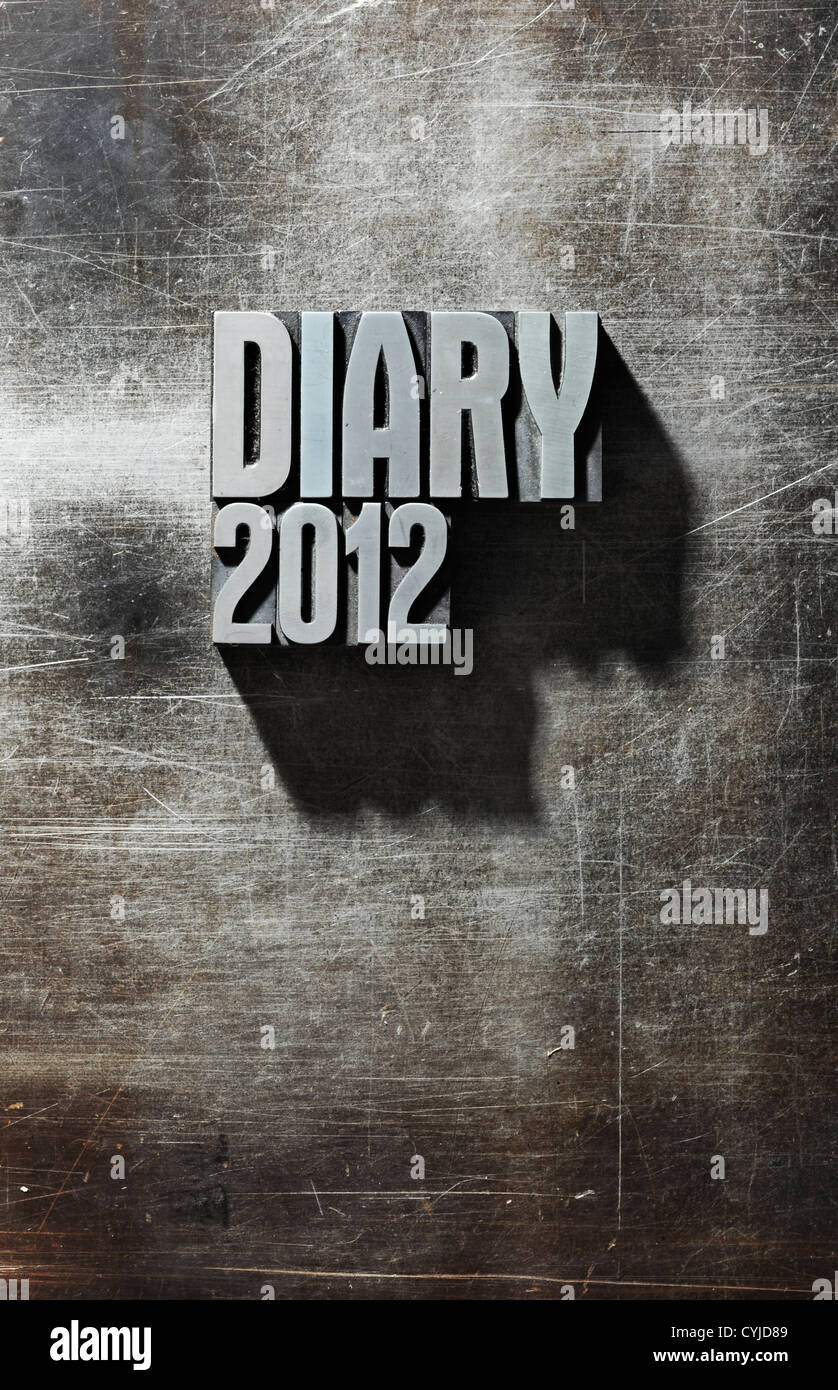Diary cover antique hi-res stock photography and images - Alamy